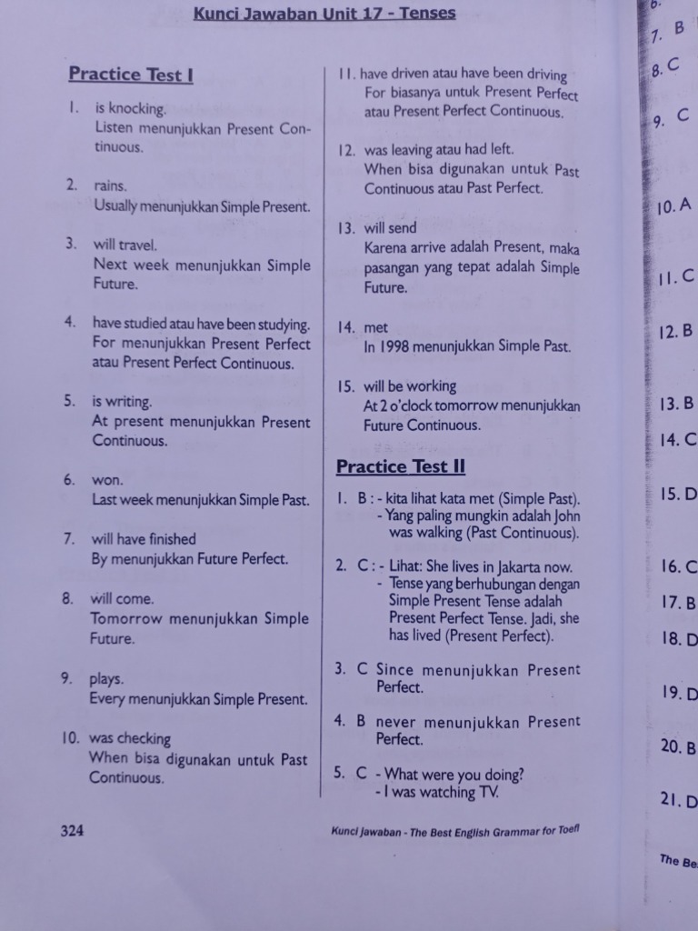 English Answer | PDF