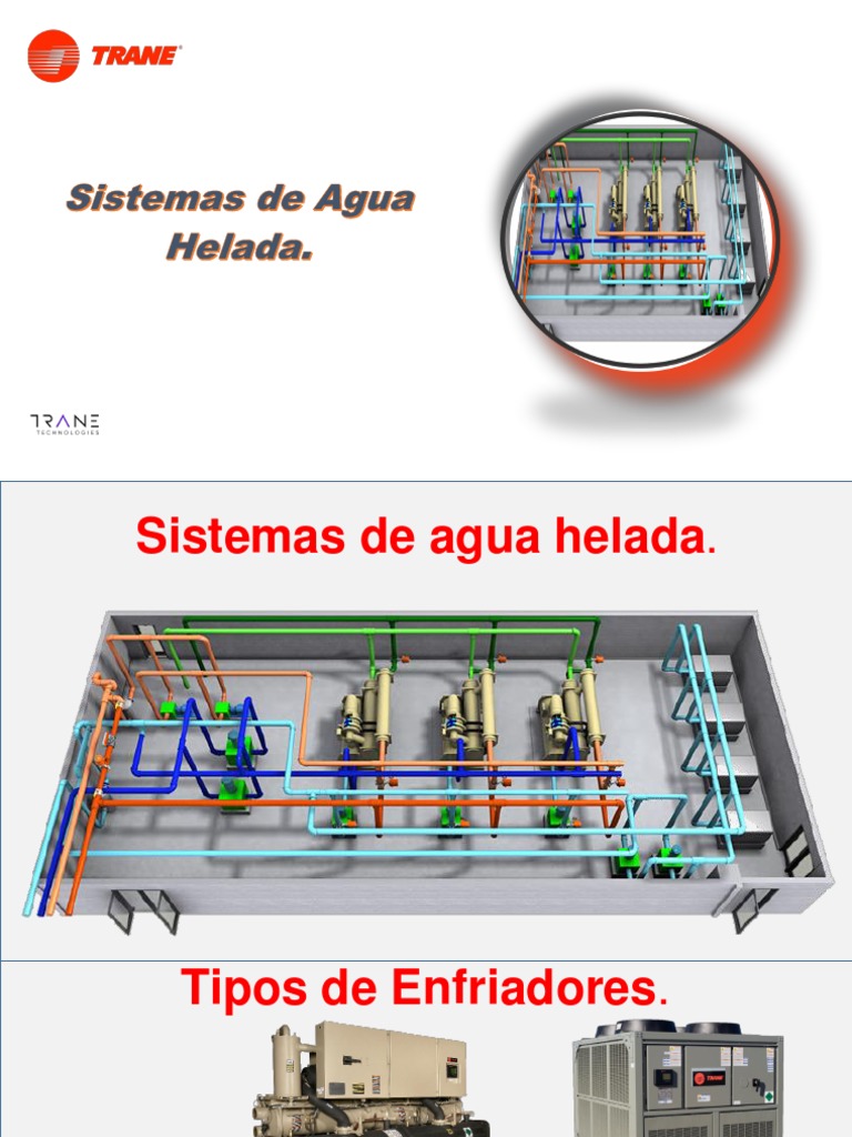 Sistemas de Agua Helada: Tipos y Componentes | PDF | Transferencia de ...