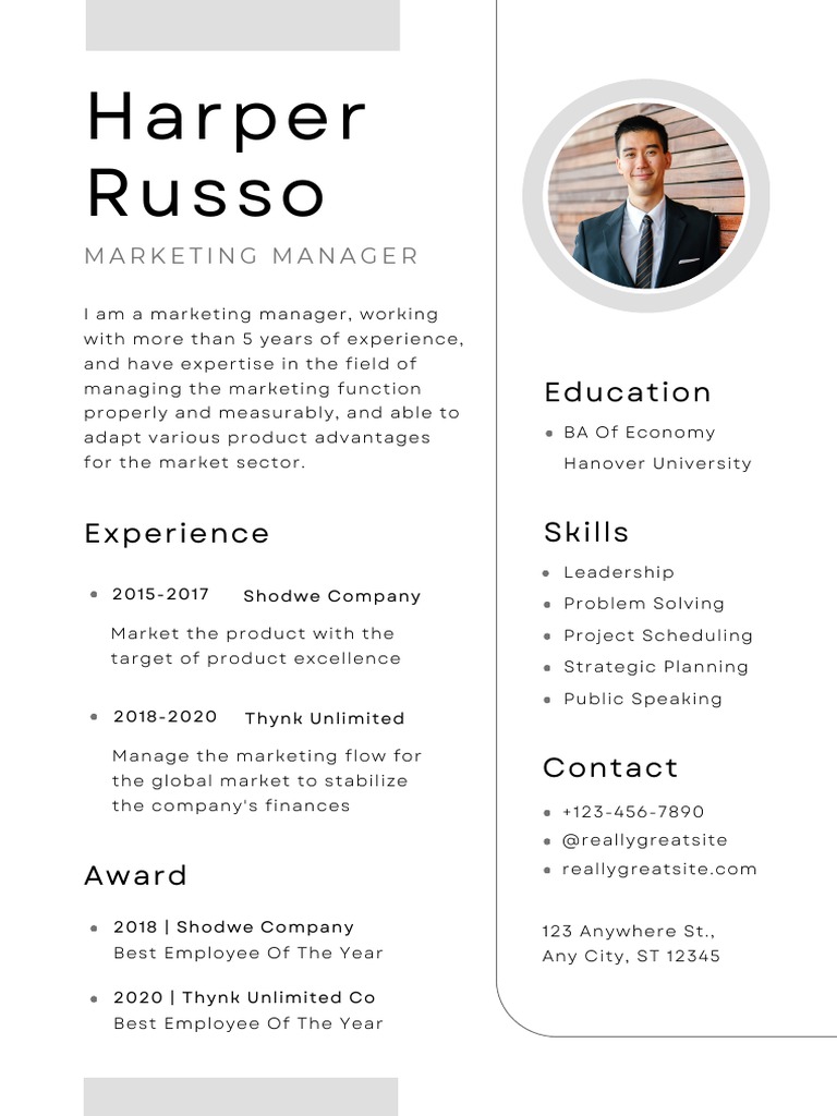 Harper Russo: Education | PDF