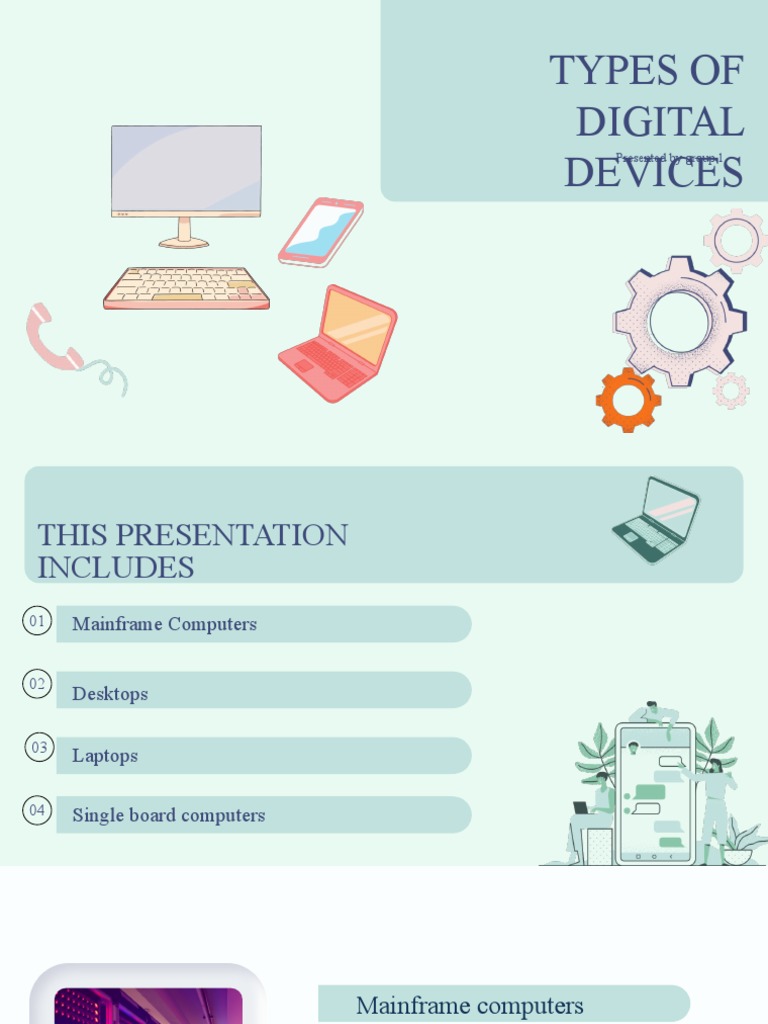 Types of Digital Devices | PDF | Desktop Computer | Laptop