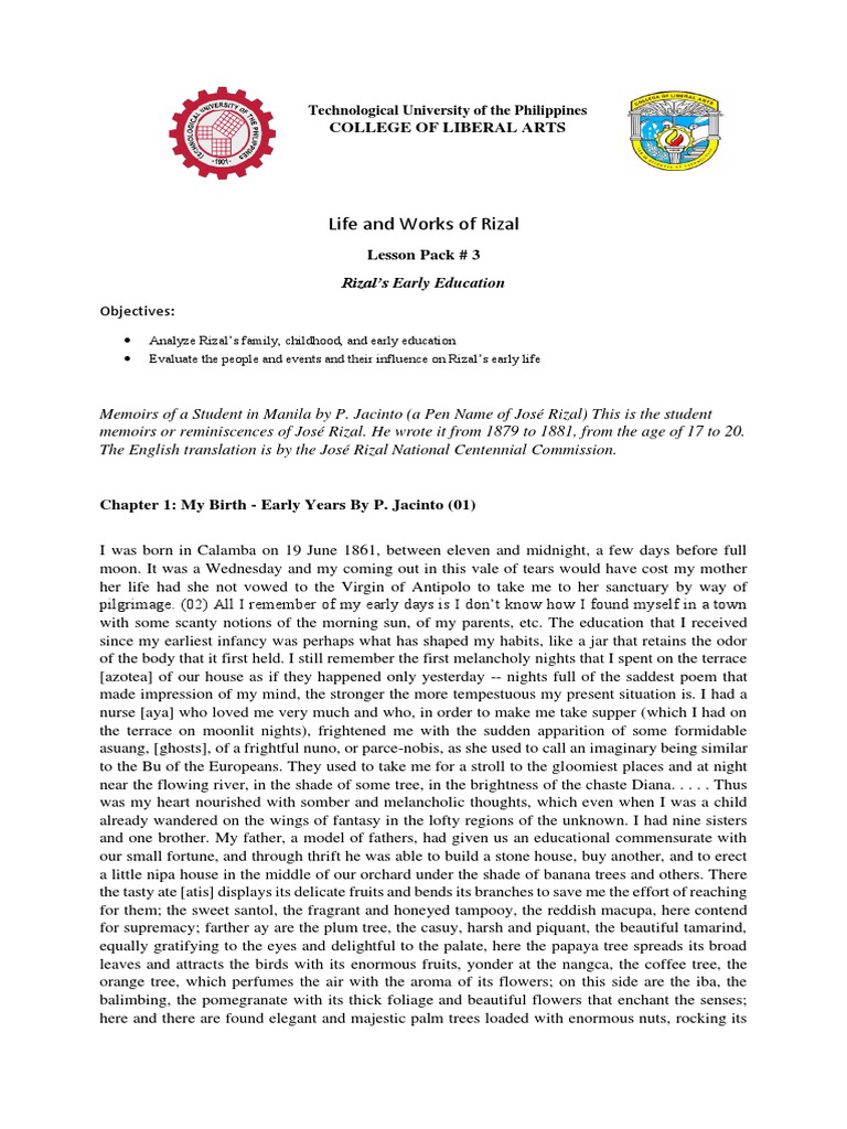 LessonPack3 RLW | Download Free PDF | Trees | Manila