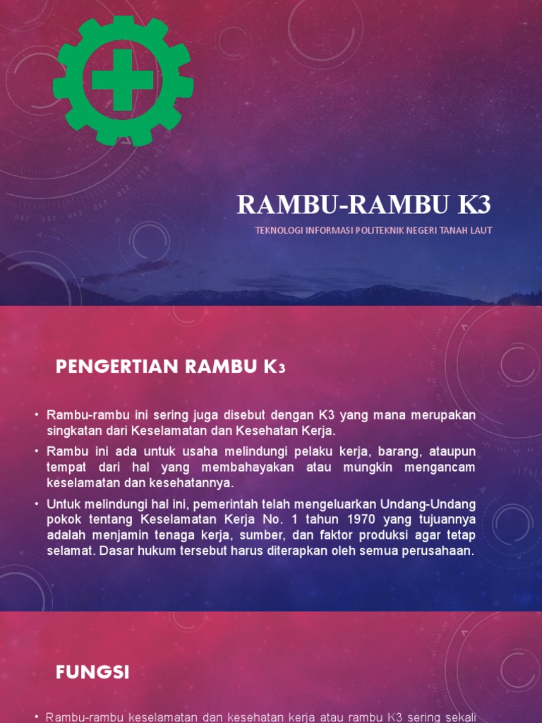 Materi #3 Rambu K3 | PDF