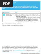 2024 2026 Syllabus Update | PDF