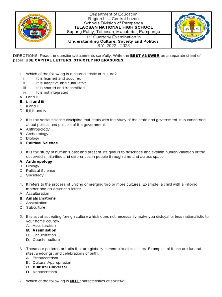 Ucsp | Download Free PDF | Anthropology | Sociology