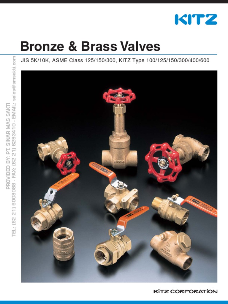 Kitz Brass | PDF | Pipe (Fluid Conveyance) | Valve