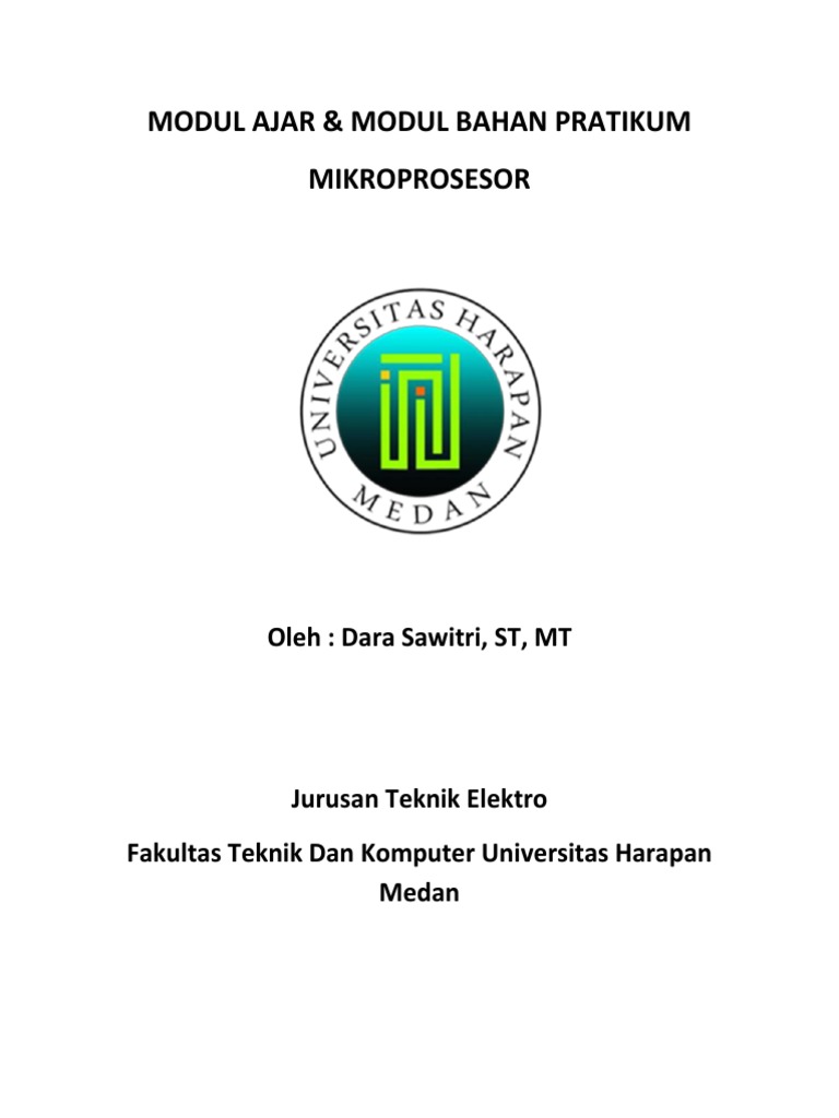 Modul Mikroprosesor & Bahan Pratikum | PDF
