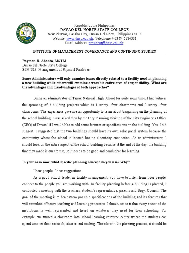 Thought Paper #1 | PDF | Classroom | Teachers