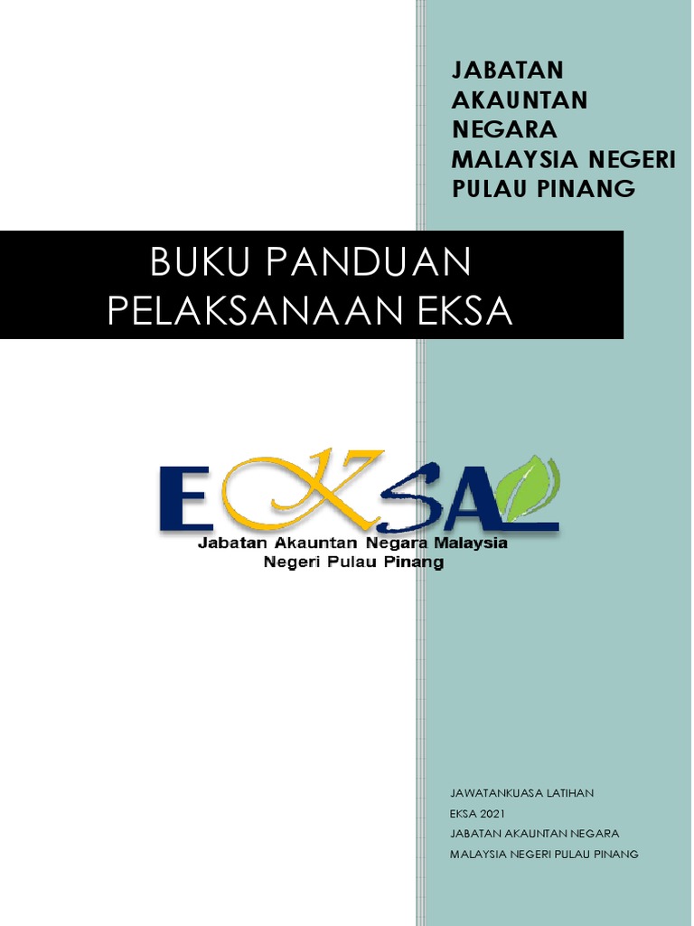 Buku Garis Panduan Eksa Jamppp - 26102021 | PDF Buku Garis Panduan Eksa Jamppp - 26102021 | PDF