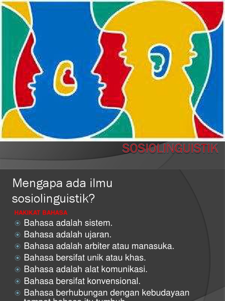 SOSIOLINGUISTIK (Materi Baru) | PDF