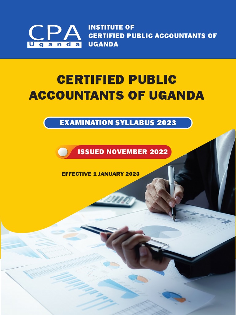 CPA EXAMINATION SYLLABUS 2023 Revised | PDF | Cost Of Living | Supply ...