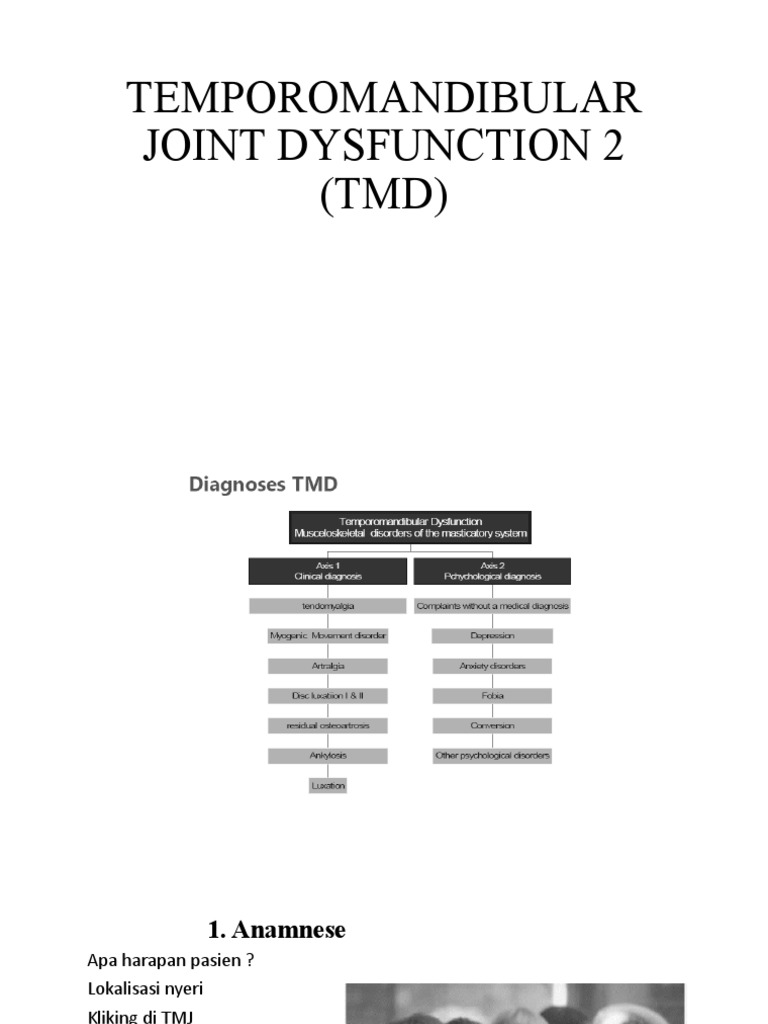Temporomandibular Joint Dysfunction 2 Edited Pdf