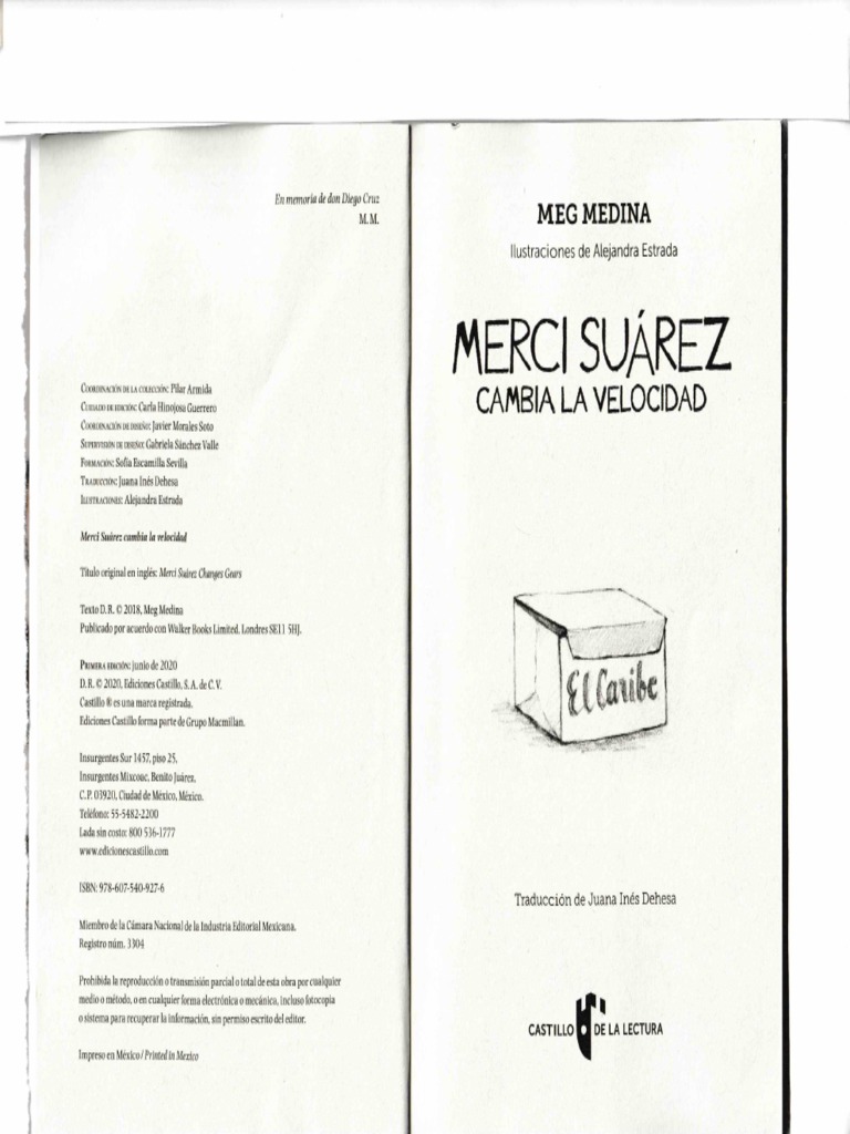 Merci Suárez Cambia de Velocidad | PDF