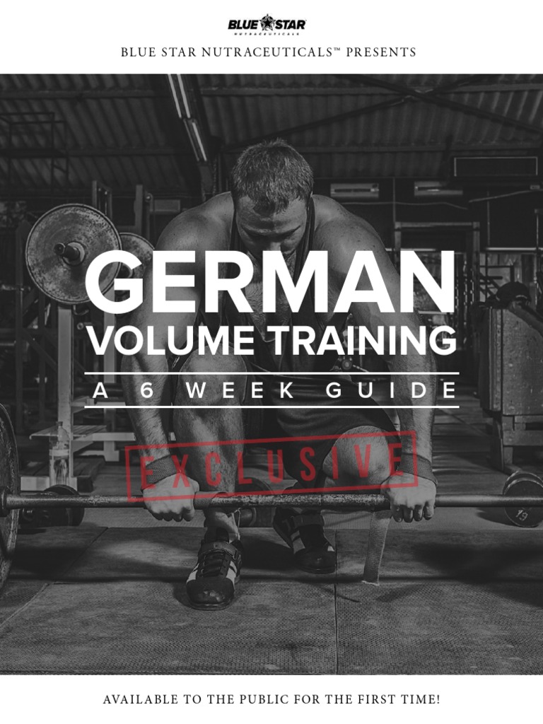 German Volume Training | PDF | Weight Training | Strength Training