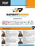 F1 in Schools Team Portfolio Overview | PDF | Social Media | Popular ...