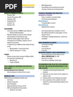 Overview, OB Scoring, AOG, and EDD | PDF | Childbirth | Pregnancy