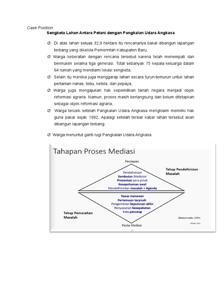 Script Soal 3 - Sertifikasi Mediator | PDF