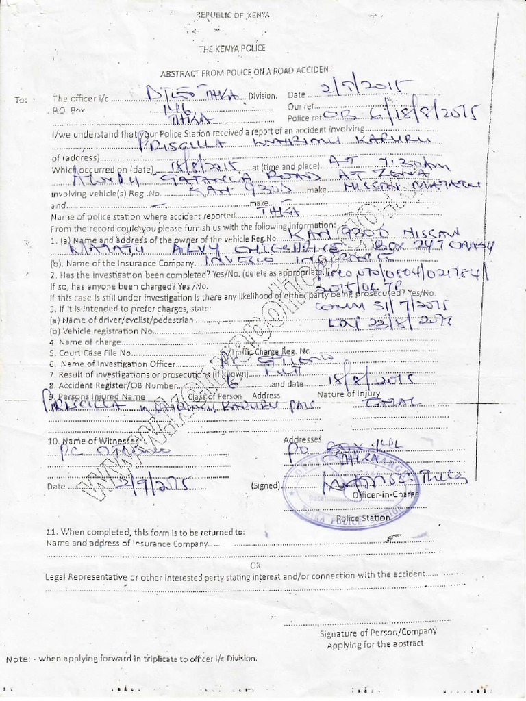 Police Abstract | PDF