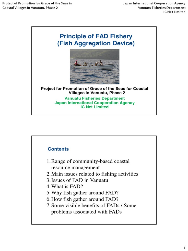 4-1. Textbook Vanuatu Principles of FAD Fishery | Download Free PDF ...