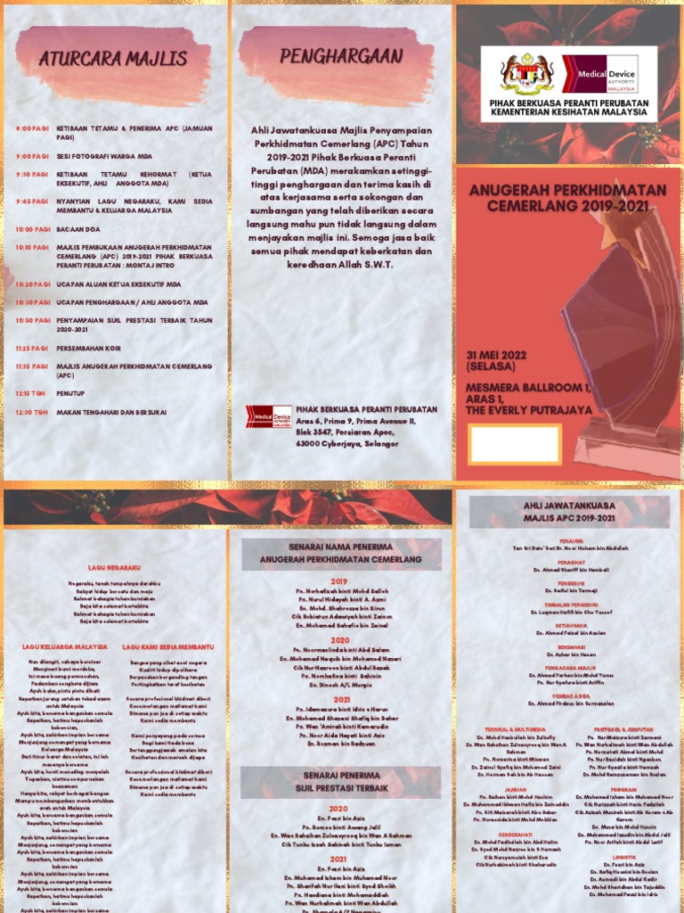 Buku Program Anugerah Khidmat Cemerlang Pdf