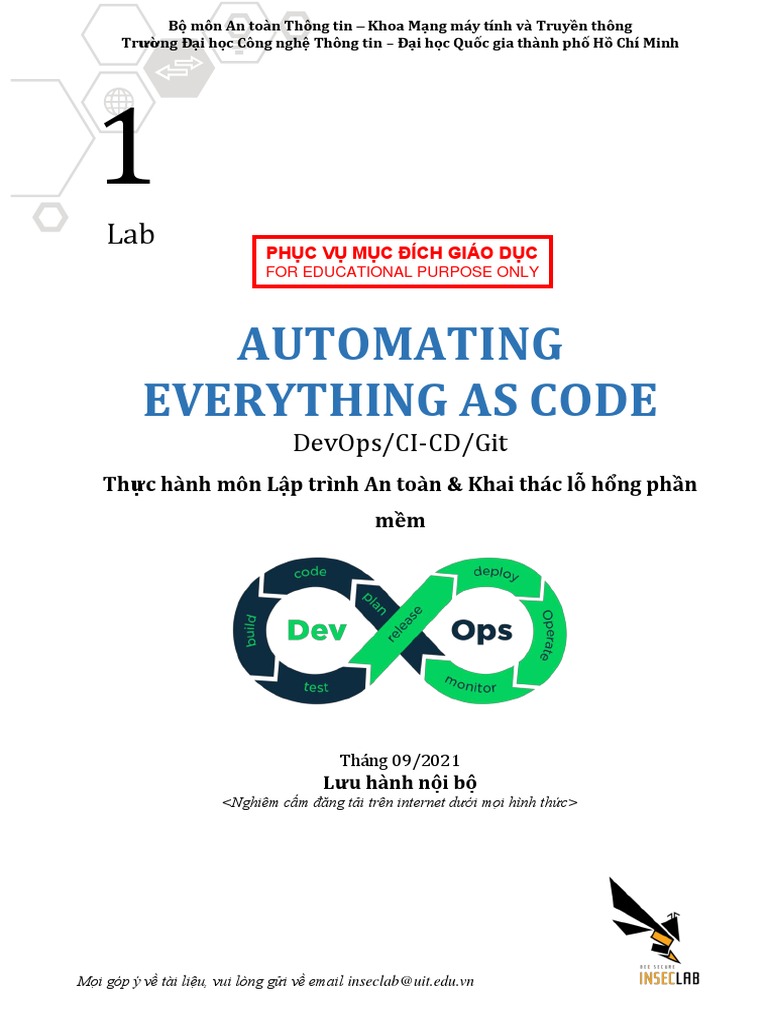 Lab 1 - Automating Everything As Code | PDF Lab 1 - Automating Everything As Code | PDF