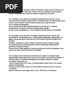 Introduction of Board of Judges-Danica | PDF | Singing | Choir