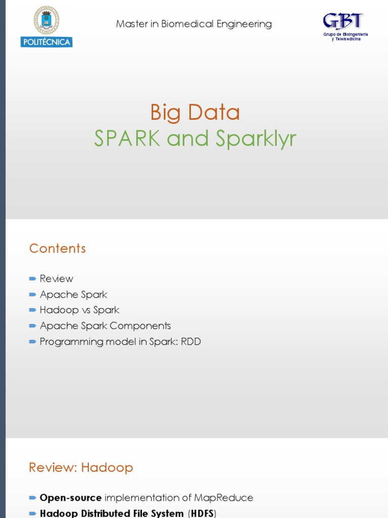 Bigdata Spark Sparklyr Pdf Apache Spark Apache Hadoop 4899
