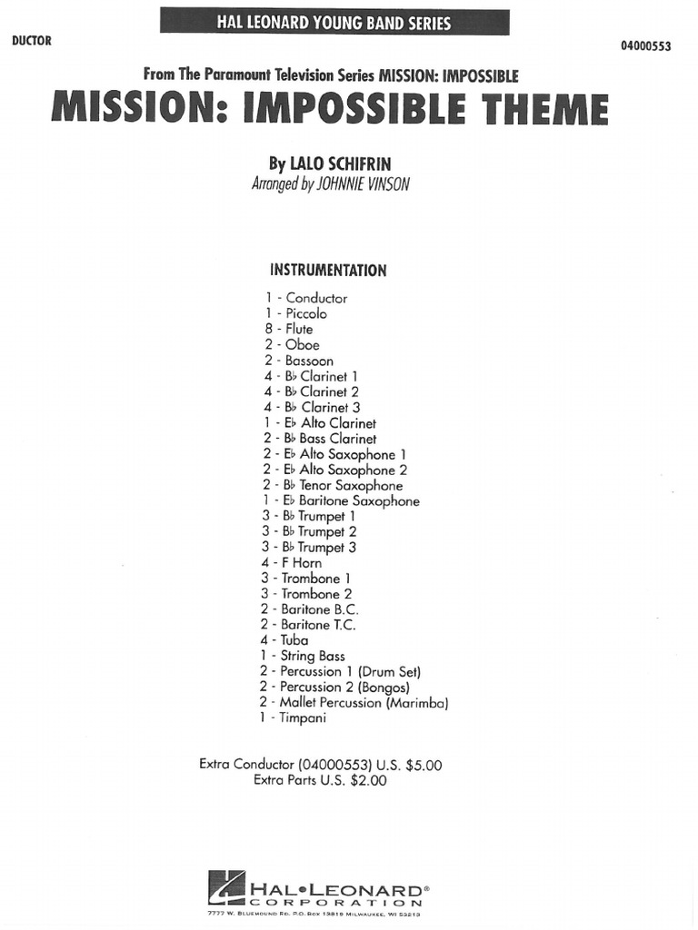 Mission Impossible | PDF