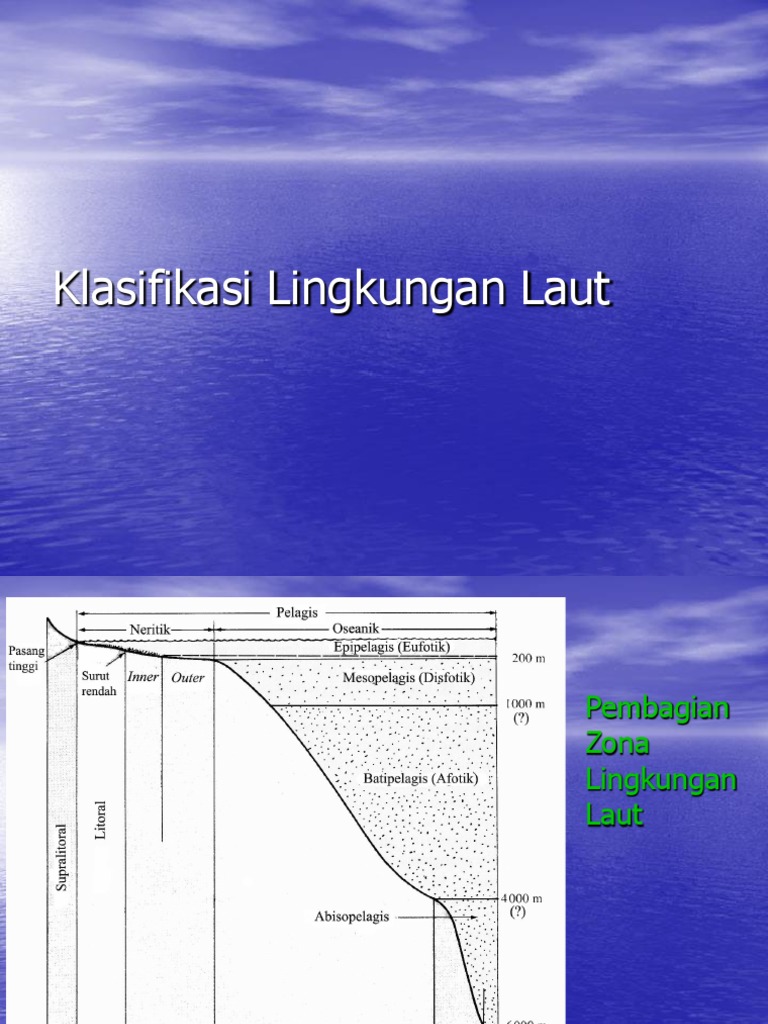 Klasifikasi dan Zona Lingkungan Laut | PDF