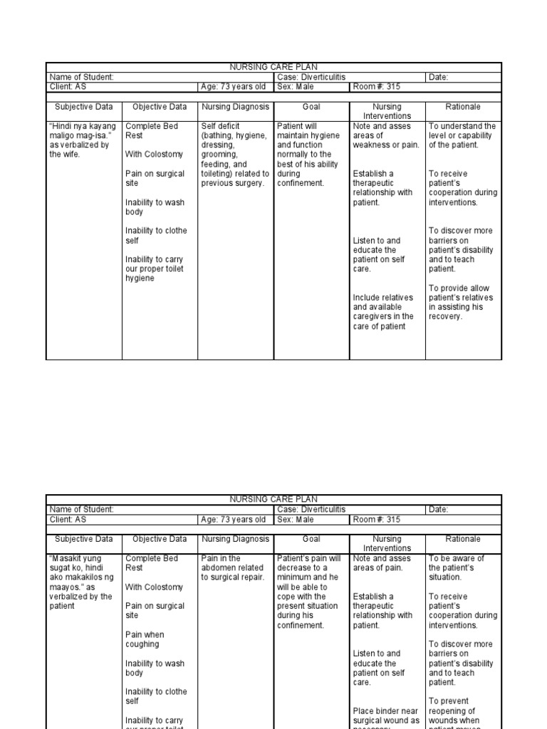 Simple NCP | Surgery | Hygiene