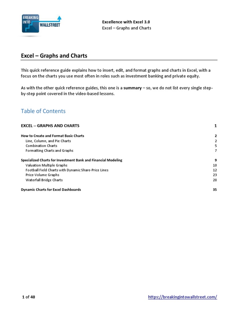 Excel Graphs Charts | Download Free PDF | Microsoft Excel | Chart