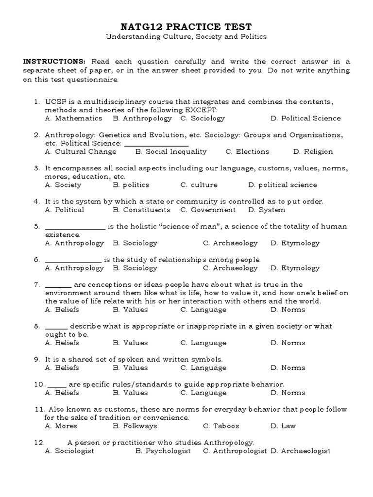 Natg12 Practice Test2 | PDF