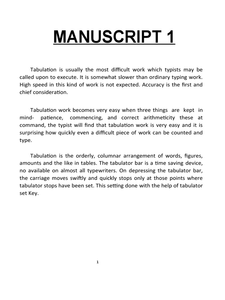 Manuscript | PDF | Typewriter | Shorthand