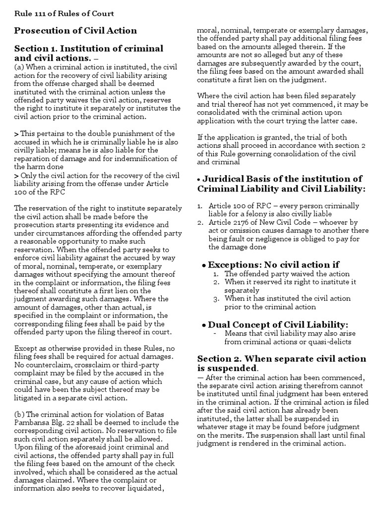 Rule 111 Reviewer | PDF | Prosecutor | Arrest Warrant