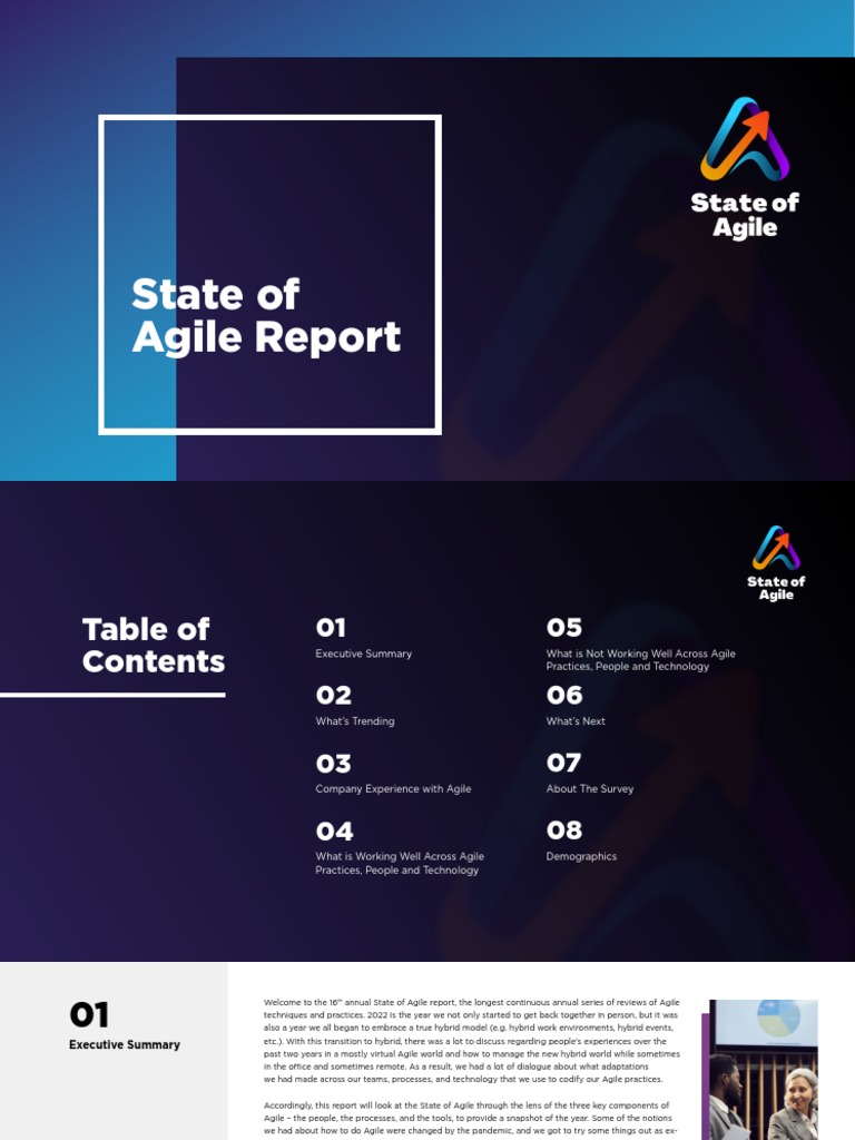 AR SA 2022 16th Annual State of Agile Report | PDF | Agile Software ...