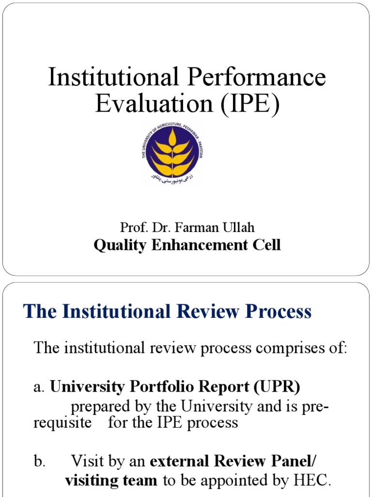 IPE Presentation | PDF | Student Financial Aid In The United States