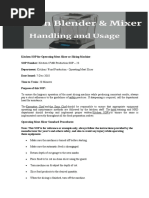 10 Basic Rules of Kitchen Safety & Sop | PDF | Kitchen | Hygiene