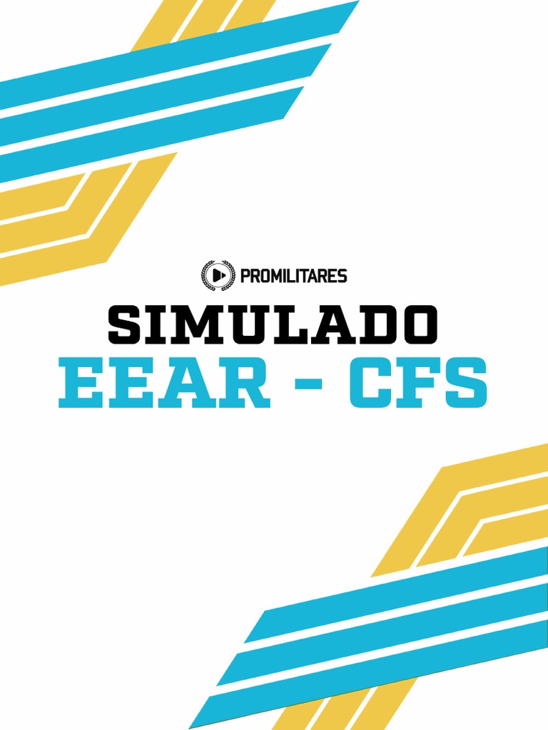 Simulado EEAR | PDF | Assunto (gramática) | Predicado (gramática)