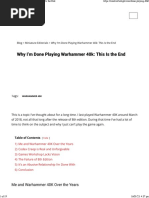 Warhammer 40k Codex Release Dates | PDF | Tabletop Games | Role Playing ...