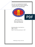 Lời mở đầu form khảo sát | PDF