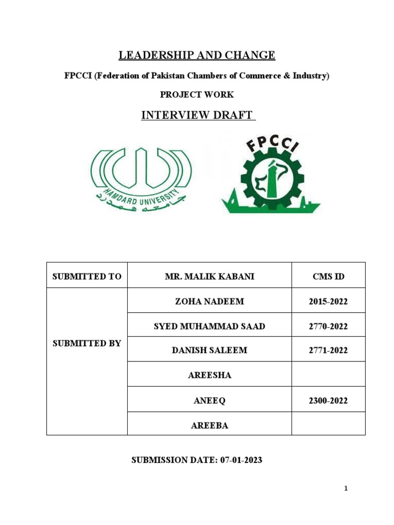 LEADERSHIP Interview New | PDF | Leadership | Communication