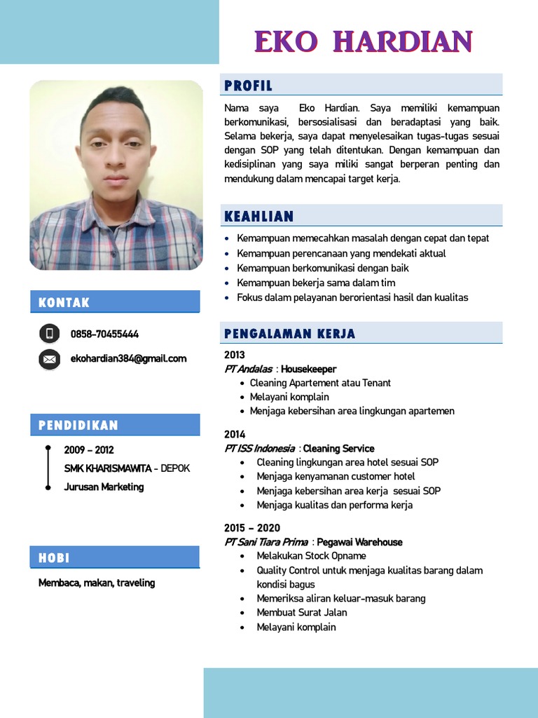 CV Bang Gopal V1a | PDF