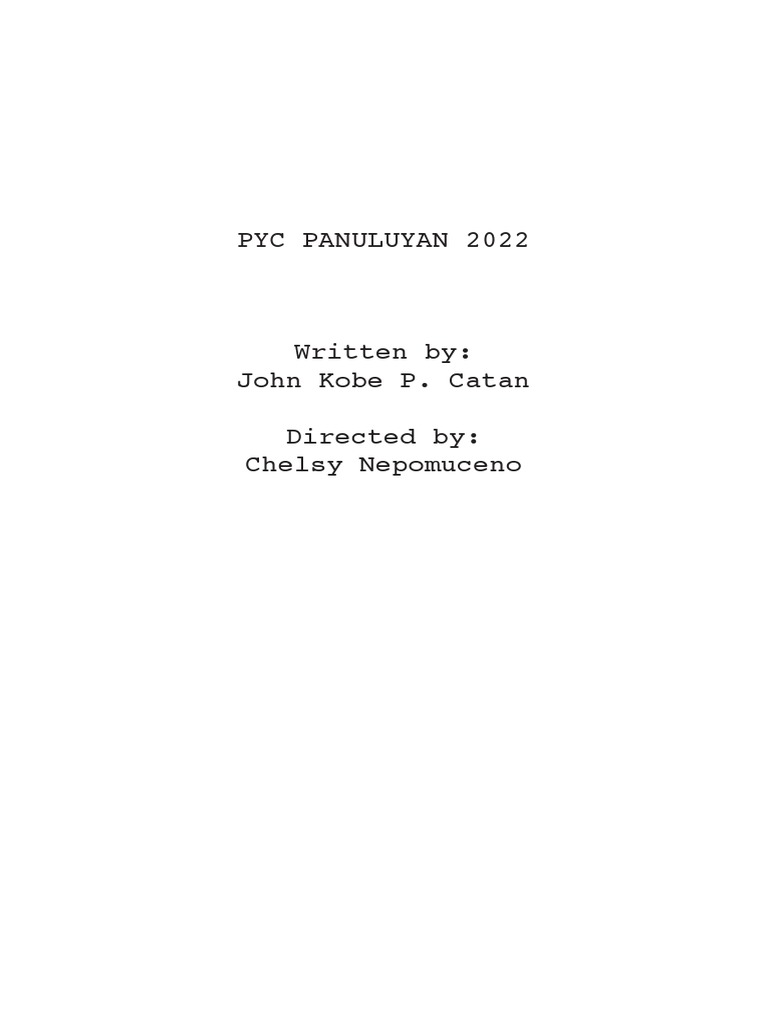 Panuluyan 2022 Final | PDF Panuluyan 2022 Final | PDF
