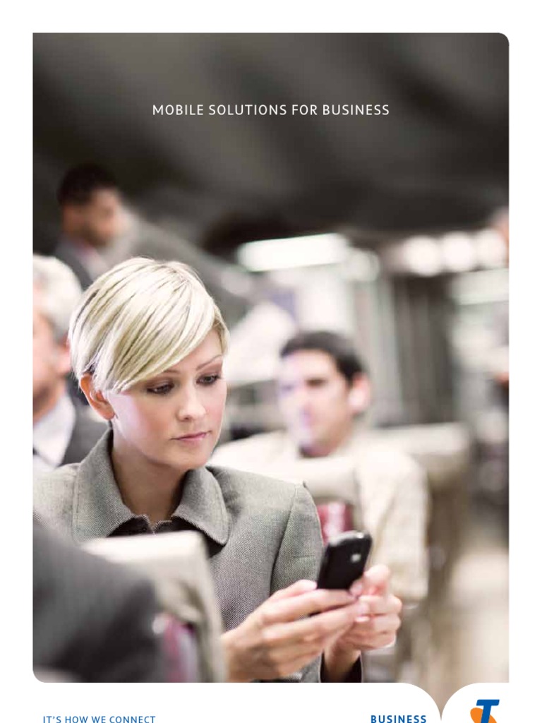 C050 AUG11 Mobile Solutions Business (Mobile Advantage Brochure) | PDF ...