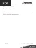 Study Notes For IB ESS | PDF | Biodiversity | Ecology