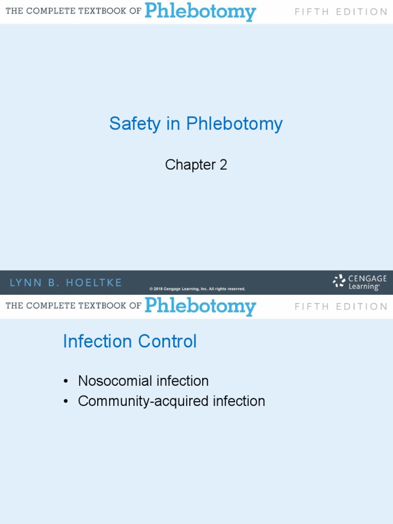 Phlebotomy Safety and Infection Control | PDF