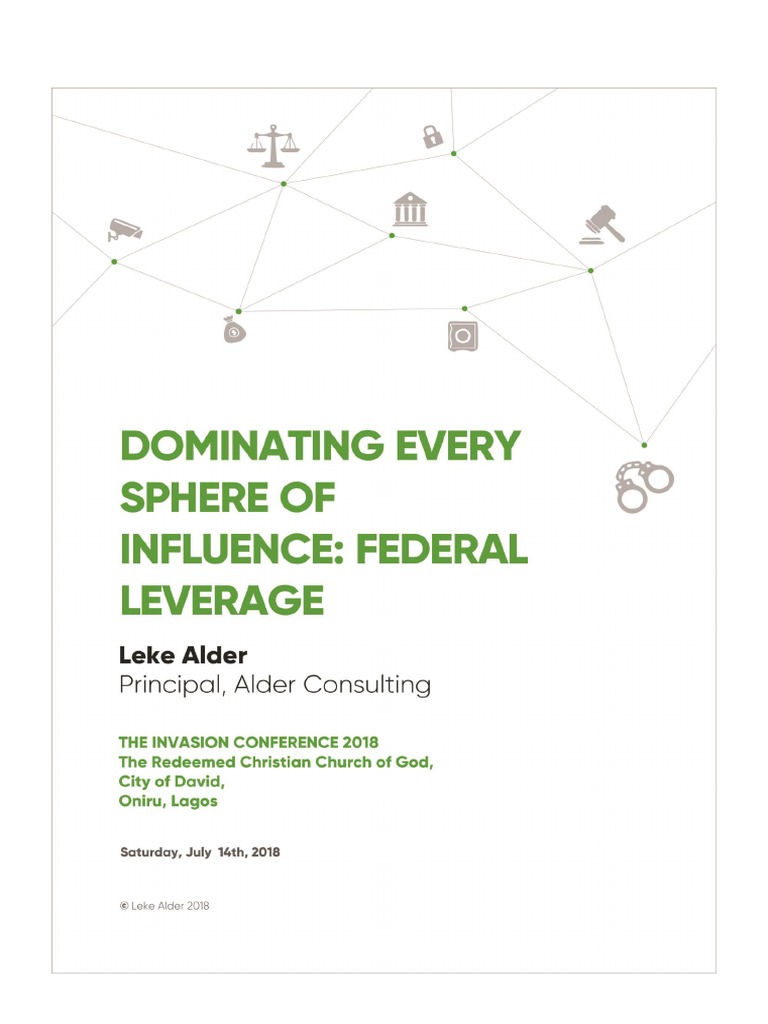 Dominating Every Sphere of Influence LEKE ALDER | PDF | Priest | Mentorship