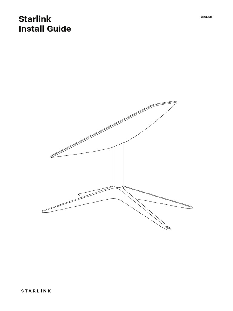 Starlink Setup Guide for Users | PDF | Wi Fi | Computer Engineering