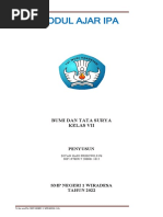 Modul Ajar Ipa Kls 7 Genap Bumi Dan Tata Surya Pdf Sains Matematika