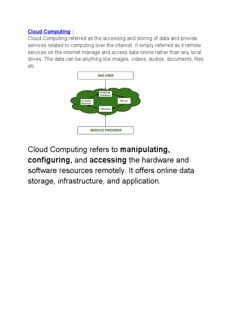 Cloud Computing | PDF | Cloud Computing | Software As A Service