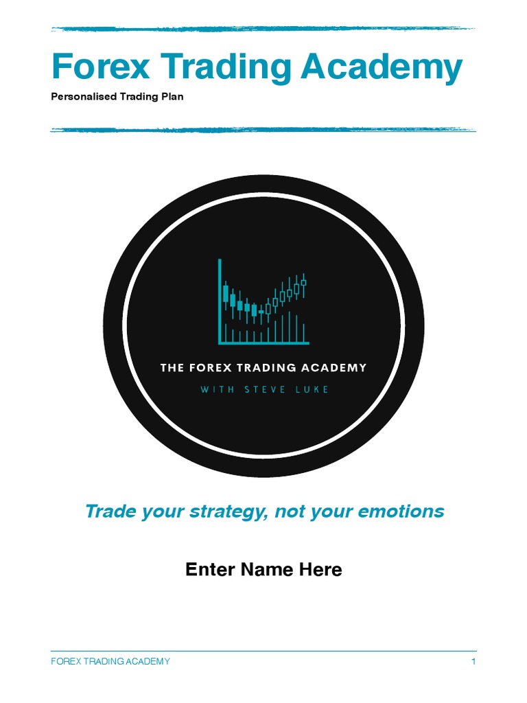 Academy Trading Plan | PDF | Market (Economics) | Economies